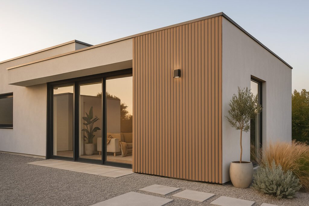 WPC siding - DELUX series - 0044 - Black Rock Design